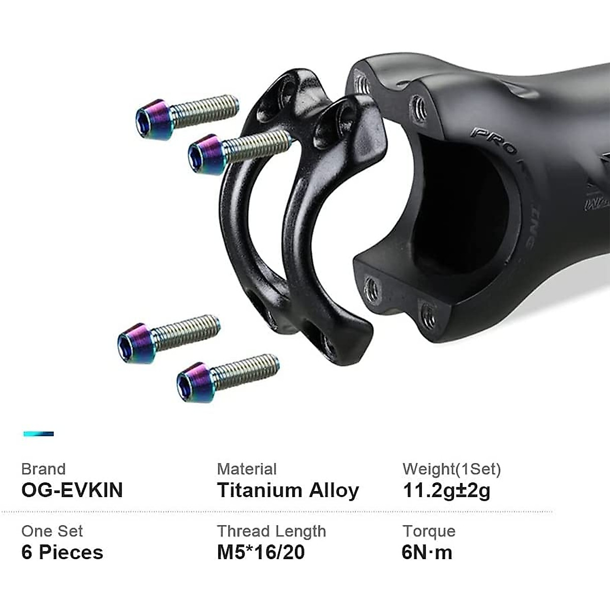 ZECHAO Carbon Bike Stem,Titanium Alloy Screws Road Bike Stem 31.8mm 6/17 Degree Bike Stem Carbon Mountain Cycling Part Bike Stem (Color : 17 Degree, Size : 90mm)