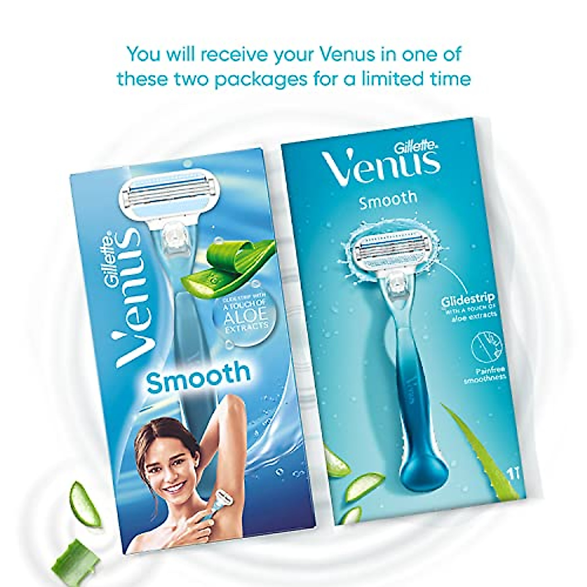 Gillette Venus Original Women's Razor 1 Razor Handle And 1 Cartridge, 1.000 Count