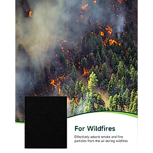 6-Pack Prefilter A for Honeywell HPA200 Series Air Purifiers, HRF-A200 Carbon Pre Filter, Thickened to 1/4 Inch