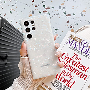 Jmltech Compatible with Samsung Galaxy S22 Ultra Case Silicone Slim Thin Protective Flower Leopard Animal Print for Women Girls Cute Phone Case for Samsung Galaxy S22 Ultra