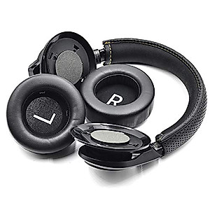 defean DIY RIG600 Ear Pads Replacement Potein Leather Memory Foam Cushion Pillow Parts Cover Compatible with Plantronics RIG 600 Gaming Headset