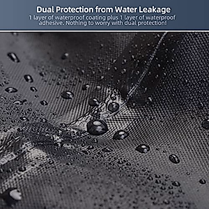 TRAVELIT Cover for Ninja Woodfire Outdoor Grill, Waterproof Grill Cover for Ninja OG701 Grill Smoker, Fade and UV Resistant Outdoor Grill Accessories Heavy-Duty BBQ Cover (Cover Only)