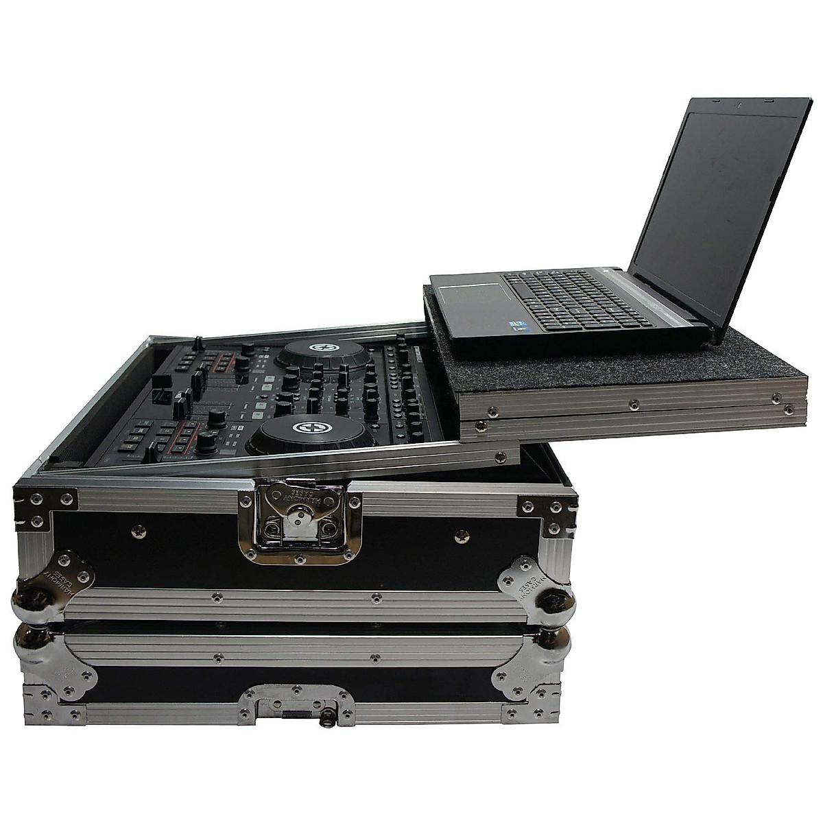 Harmony Audio HCTKS4LT Flight Glide Laptop Stand Custom Case Compatible with Numark Mixtrack Pro