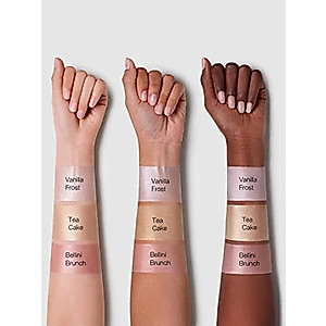 SHEGLAM Glow Bloom Liquid Waterproof Highlighter Long Lasting Cream Highlighter with Shimmer Dewy Finish - Vanilla Frost