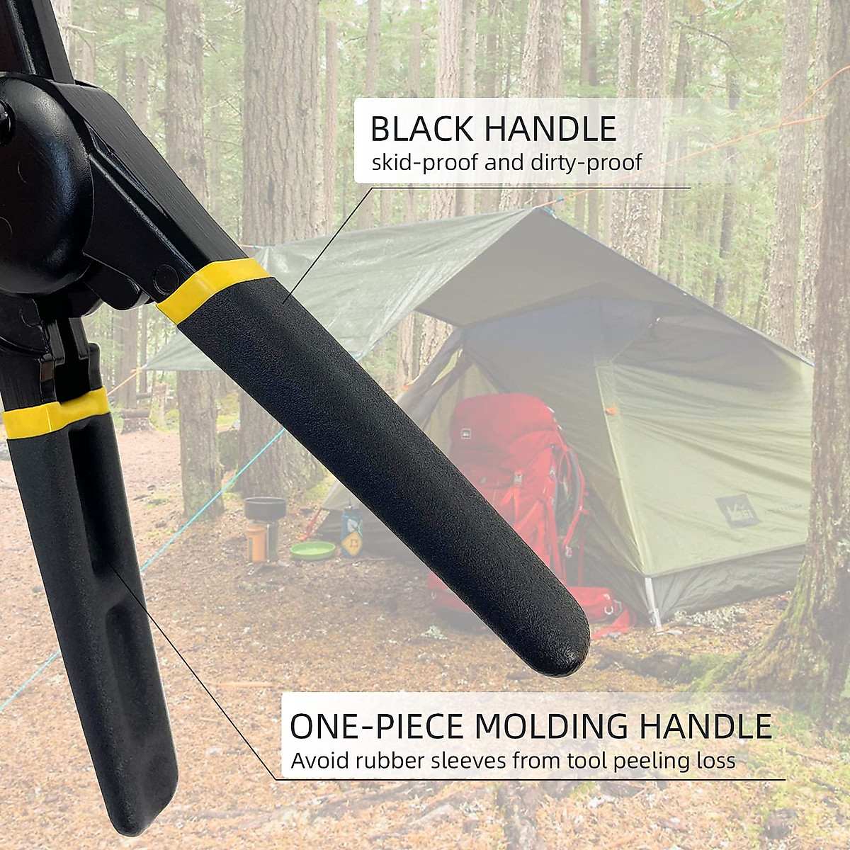 HAPDEN Grommet Tool Kit, 3/8 inch Handheld Eyelet Kit Manual Grommet Press Machine with 500 pcs 10 mm Grommets