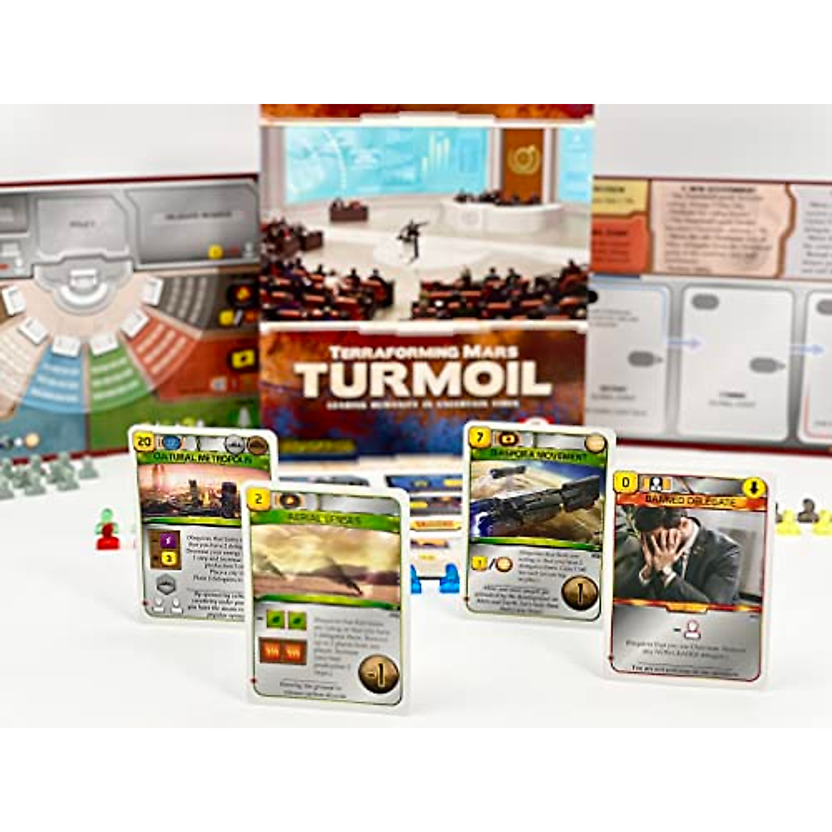 Terraforming Mars Turmoil by Stronghold Games, Strategy Board Game