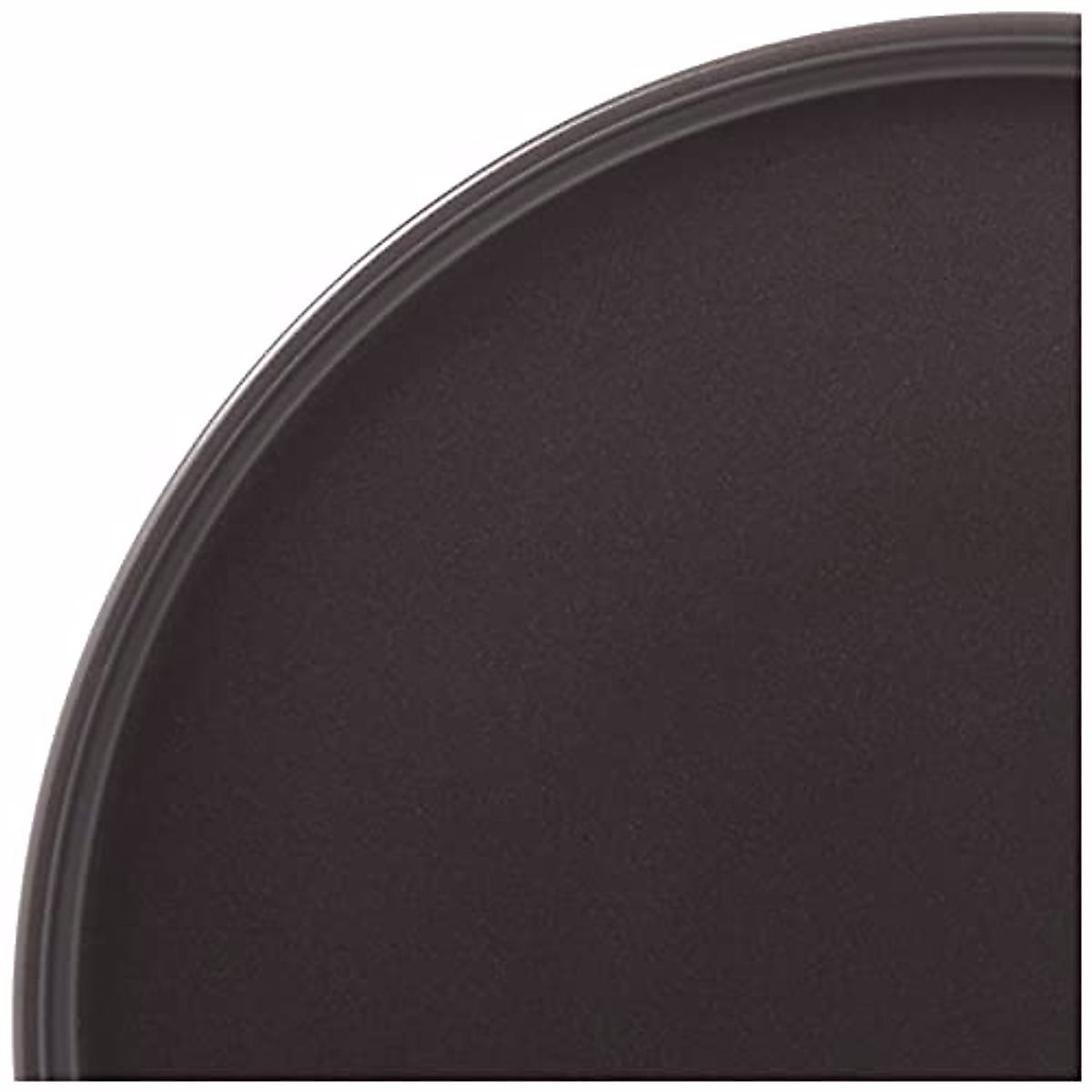 Stone Lain Stoneware Round Dinner Plates Set, 4-Piece, Black Matte