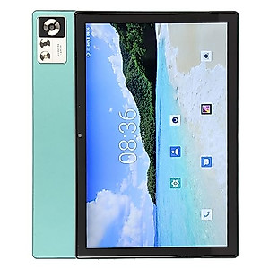 Haofy Office Tablet, 8MP 16MP Camera 10.1 Inch LCD HD Tablet 8GB 256GB Memory Aluminium Alloy with Keyboard Mouse for School (US Plug)