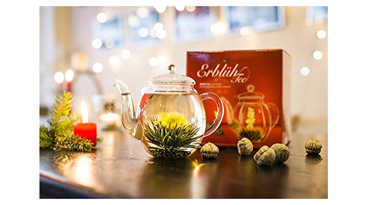 Creano Flowering Tea Gift Set - 6 White Tea Blossoms