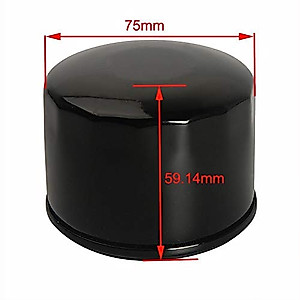 HIFROM 793569 793685 Air Filter/Pre Filter 696854 Oil Filter with 493629 Fuel Filter Kit Replacement for Intek Series 20-21 Gross HP Lawn Mower Tractor