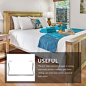 Mattress Retainer Bar:Mattress Slide Stopper Mattress Stopper from Sliding Stopper to Prevent Sliding for Mattress Prevents Slipping