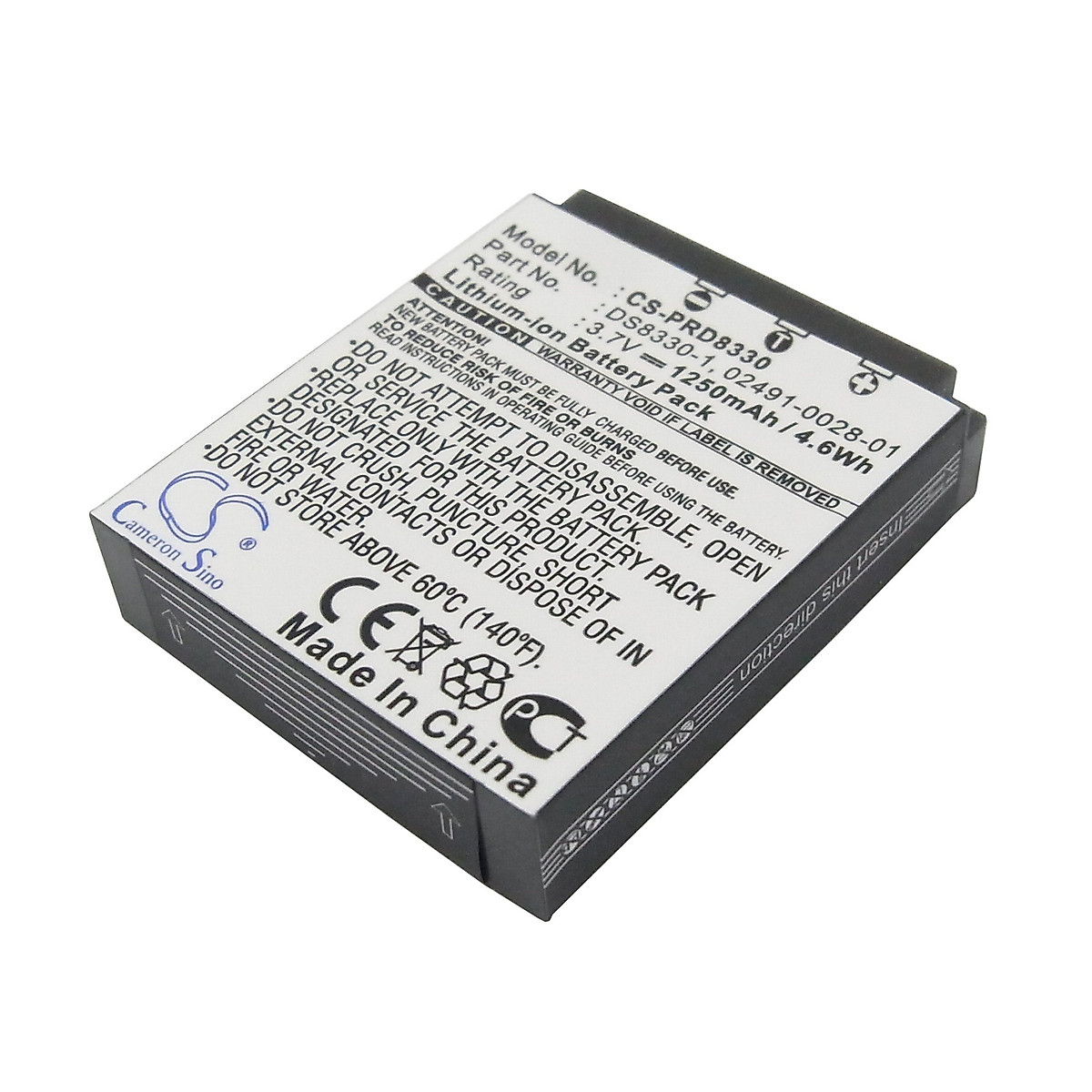 NUBODI Replacement for Battery Prima DS8330-1 DS-588, DS-8330, DS-8340, DS-8650, DS-888, DS-A350