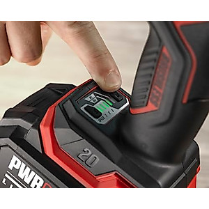 SKIL PWR CORE 20™ Brushless 20V 1/2 In. Mid-Torque Impact Wrench Kit Including 4.0 Ah Battery and Auto PWRJump™ Charger- IW5761B-10