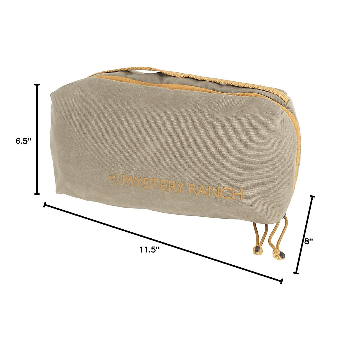 Mystery Ranch Spiff Kit - Travel Accessories, Toiletry Bag, Wood Waxed, Large