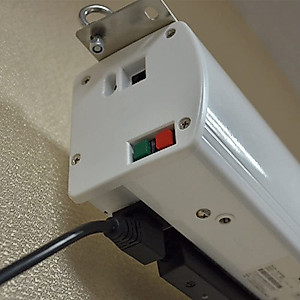 LLAMN 16:9 Tab-tensioned Motorized Intelligent Electric Projection 4K Cinema Screen for Home Theater Projector