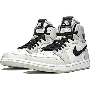 Jordan Nike Women's WMNS Air 1 Zoom CMFT Light Bone, Sea Glass/Black/White, 11W