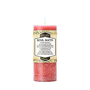 Coventry Creations Soul Mate Affirmation Pillar Spell Candle