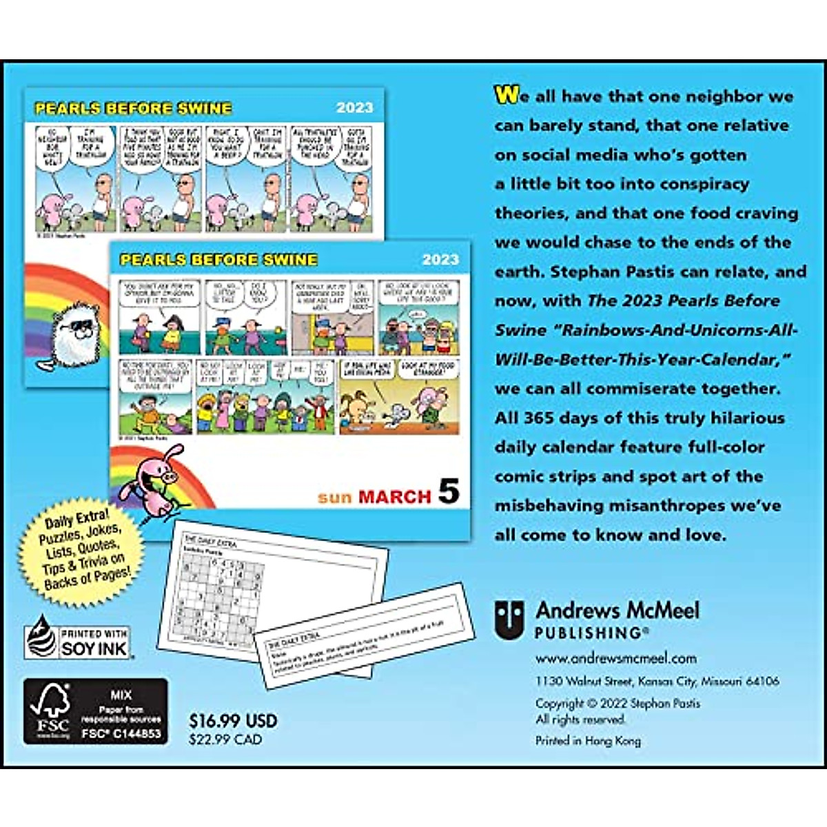 Pearls Before Swine 2023 Day-to-Day Calendar