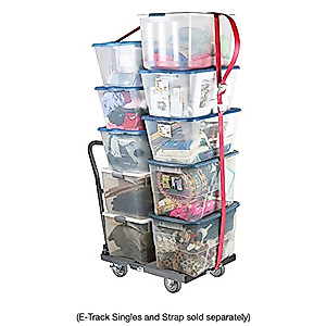 500 lb DIY Easy-Move Push Cart Platform Truck