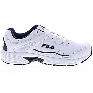 Fila Men's Memory sportland-m, White Navy/Metallic Silver, 9 M US
