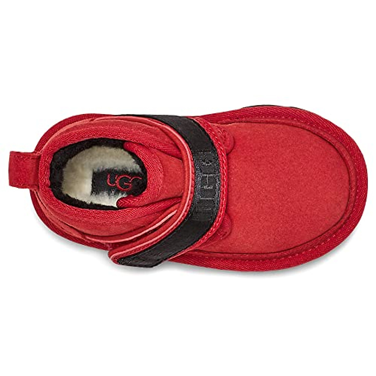 UGG Boy's T Neumel Snapback Chukka Boot, Samba RED, 10 Toddler