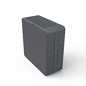Airthings Renew - smart air purifier ideal for bedroom and baby room with HEPA-13 & charcoal filters - Portable with PM sensor and filters for allergies, dust removal, pet hair, smoke