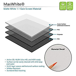 Elite Screens Yard Master Electric, 120 Inch 16:9, Outdoor Motorized Automatic Projector Projection Screen IP33, Rain/Water Protection 8K 4K Ultra HD Movie - US Based Company 2-YEAR WARRANTY