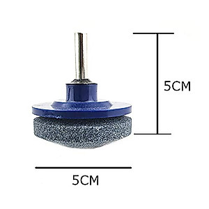 Areyourshop 1 Pcs Universal Lawn Mower Faster Blade Sharpener Grinder Garden Tools Rotary Drill