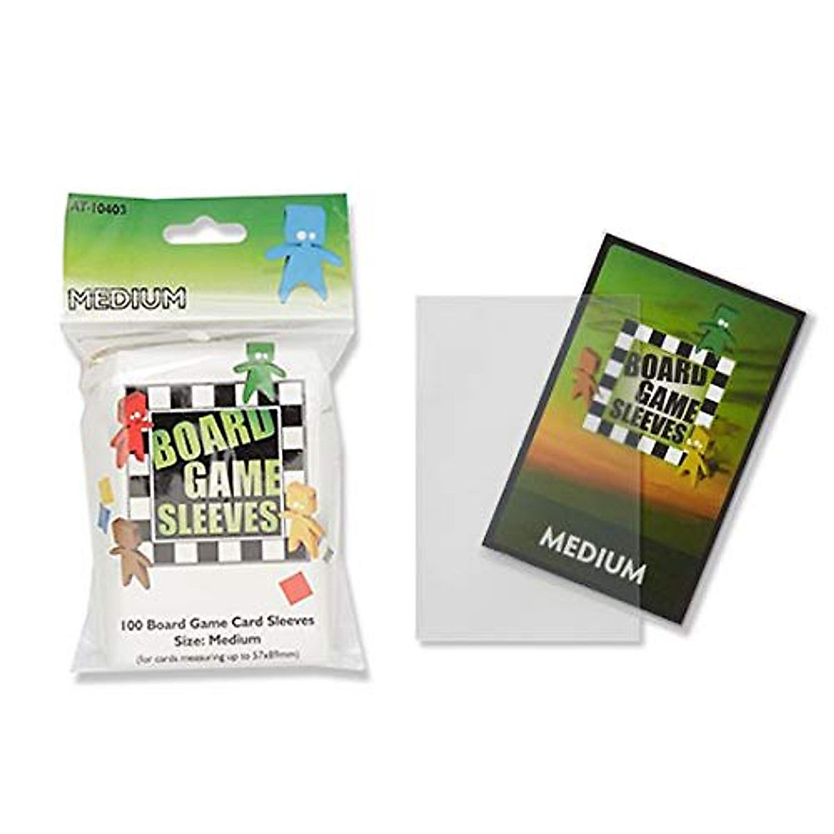 5 Packs Arcane Tinmen Board Game Sleeves 100 ct Medium Size Card Sleeves Value Bundle!