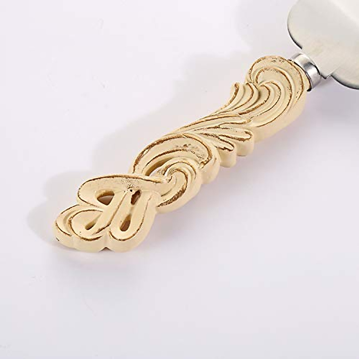 TANG SONG Vintage Style Wedding Cake Knife and Serving Set Wedding Cake Knife (Set of 2)