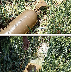 Pool Above Ground Garden Irrigation Water Hose, Double Side Water Injection Easy To Irrigate Thickened Oxford Cloth High Temperature Resistance Spacing 1m Customizable Length ( Color : Black+Green , S