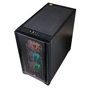 Velztorm Rivex CTO Gaming Desktop (Intel i9-12900K 16-Core, GeForce RTX 3090 24GB, 64GB DDR5 4800MHz, 1TB PCIe SSD + 2TB HDD, RGB Fans, 240 mm AIO, 1000W PSU, WiFi 6, BT 5.2, Win 10 Home)