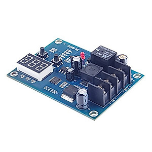 NOYITO 12V 24V Battery Charging Control Board (12-24V MAX30V) Battery Charge Control Switch Auto Power Off Safe and Energy Saving
