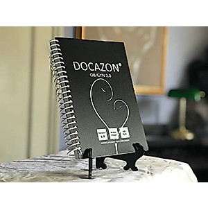 DOCAZON Ob/Gyn 2.0 | The Perfect Obstetrics & Gynecology History & Physical Exam Notebook (Spiral, Water Proof, Disinfectable, MR Safe, 100 Patient Sheets, 5.5" x 8.5" Pocket Size)