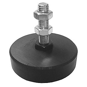 Robalon A189BS Composite Replacement Plow Pad Skid Shoe, Black