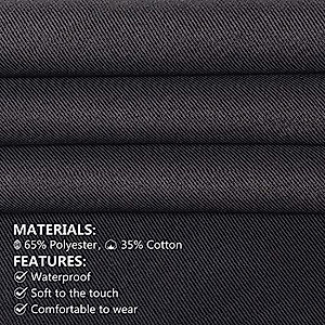 Hongsome Artist Apron,Paint Garden Pottery Teacher Painting Aprons for Adults Women 3 Pockets, Adjustable Bib Apron for Art Gardening Cooking Black