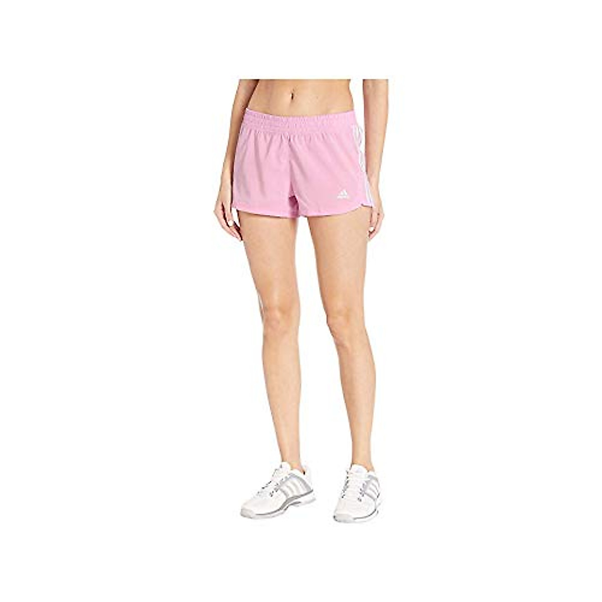 adidas 3-Stripe Woven Shorts True Pink/White XL