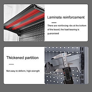 AILZCFX 5 Tier Supermarket Shelf, Heavy Duty Storage Shelves, Metal Shelving Unit, for Kitchen, Store,Garage Organization, 78*40*165cm