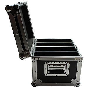 Harmony Audio Cases HC4SLIMPAR64 Light Flight Road Case Compatible with Chauvet SlimPAR 64 x 4