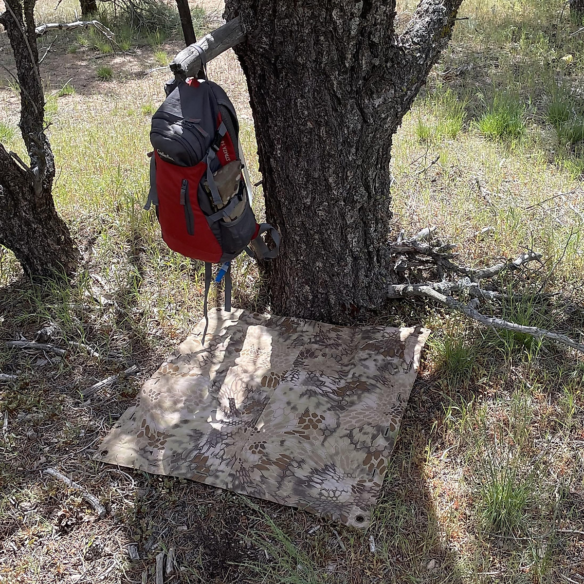 One Sabre Multipurpose Air Panel (MAP) - Signal Panel, Ground Marker, 100% Ripstop, Pack Cover, Sack, (MC Tan)