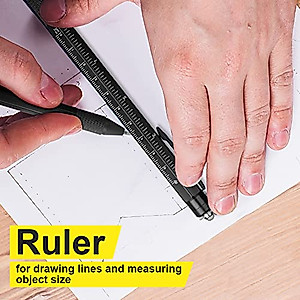 Ainiv Gifts for Men, Stocking Stuffers for Men 8 in 1 Multitool Pen, Cool Gadgets for Men, Cool Christmas Gifts for Dad, Husband, Grandpa, Boyfriend, Birthday Tech Gift Mens Who Have Everything