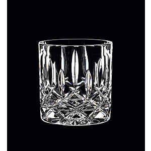 Nachtmann Brand Noblesse Collection, Single Old-Fashioned Glasses, Set of 4, Durable Crystal SOF Glass, Diamond Design, 245 ml/ 8.66-Ounce, Dishwasher Safe