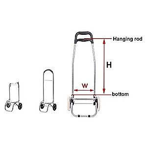 Shopping Cart Replacement Bag - 34L Shopping Trolley Storage Bag, Portable Waterproof Oxford Cloth Shopping Cart Trolley Bags, Trolly Bag Shopping L32 X W19 X H56cm