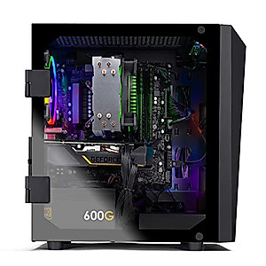 Skytech Gaming Blaze II Gaming PC Desktop – Intel Core i3 10105F 3.7 GHz, GTX 1650, 500GB SSD, 16G DDR4 3200, 600W Gold PSU, AC Wi-Fi, Windows 10 Home 64-bit