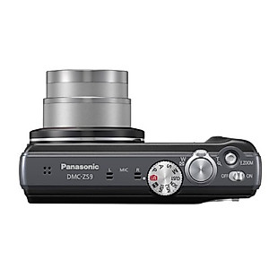 Panasonic DMC-ZS9 14.1MP Digital Camera with 16x Optical Zoom and 21x Intelligent Zoom Function (Black)