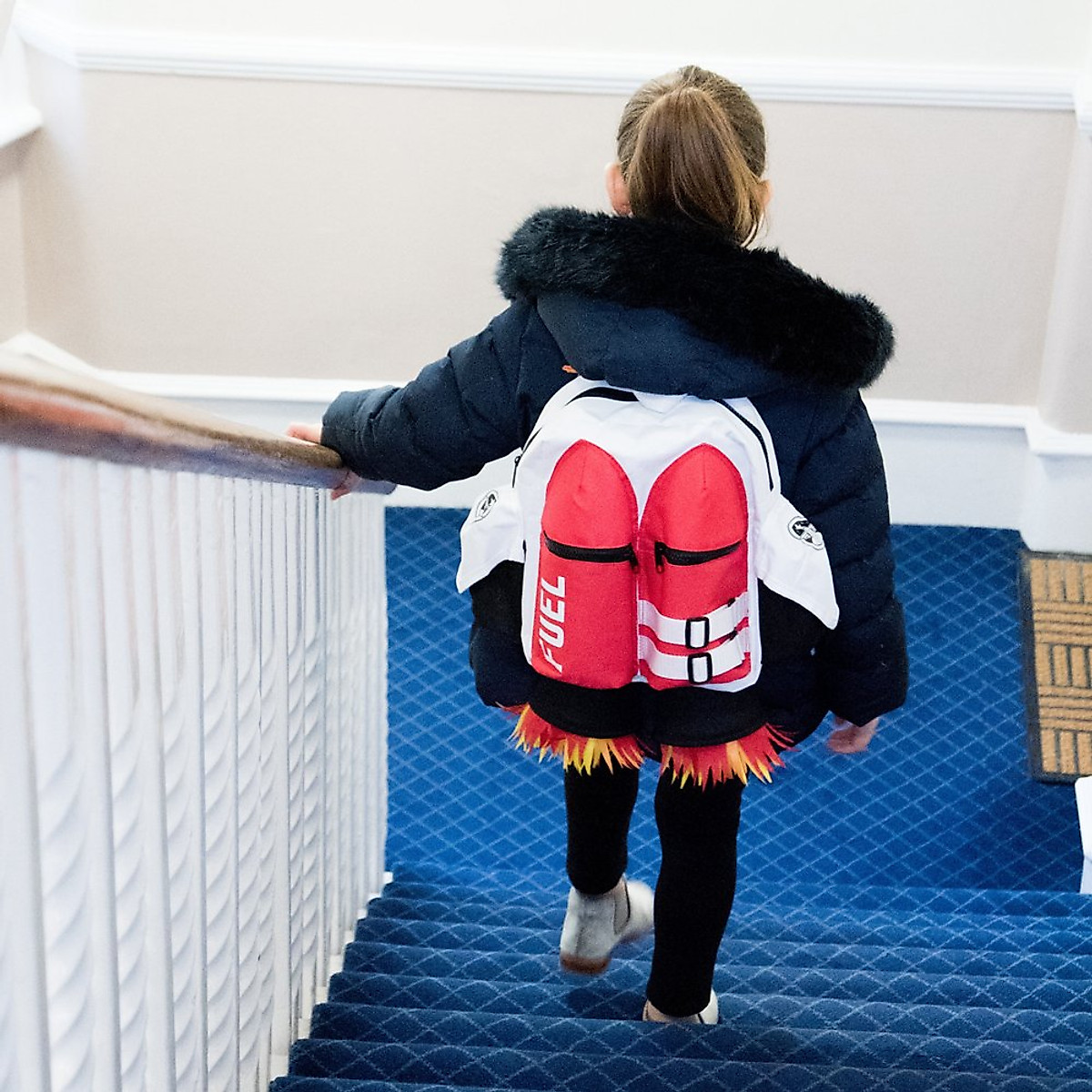SUCK UK - SPACE BACKPACK | KIDS RUCKSACK | CHILDREN ASTRONAUT JETPACK | UNISEX SCHOOL BAG |