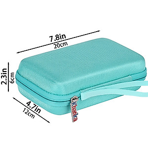 khanka Mobile Gaming Controller Carrying Case Compatible with Backbone One iOS Mobile Gaming Gamepad/Controller, Case only (Teal)