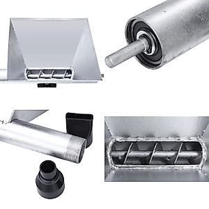 HaTur Electric Mortar Pointing Grout Gun Portable Mortar Sprayer Applicator Cement Caulking Gun with 4 Nozzles (Without Electric Drill)