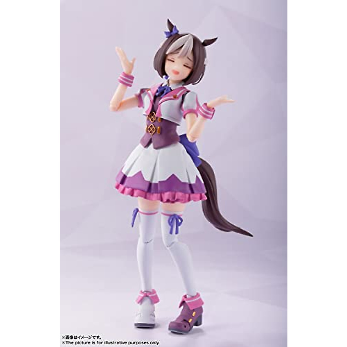 BANDAI SPIRITS(バンダイ スピリッツ) S.H. Figuarts Uma Musume Pretty Derby Special Week, Approx. 5.1 inches (130 mm), PVC & ABS, Pre-Painted Action Figure
