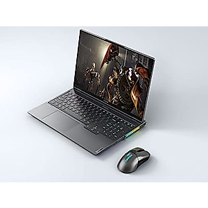 Lenovo Legion M600s RGB Wireless Gaming Mouse – 19,000 DPI, 6 Programmable Buttons, 70 Hours Battery Life, Tri-Mode Connectivity (2.4 GHz, Bluetooth, Wired), (Iron Grey)